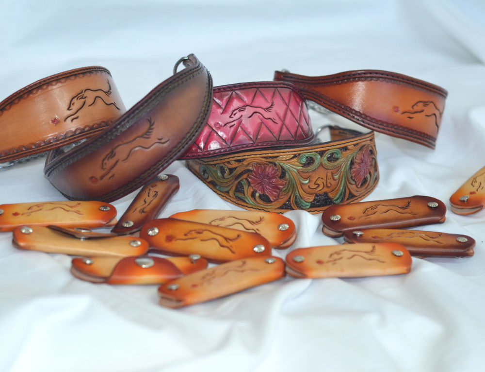 Fun with Fire: A Celtic Phoenix Collar – Saluki Feathers